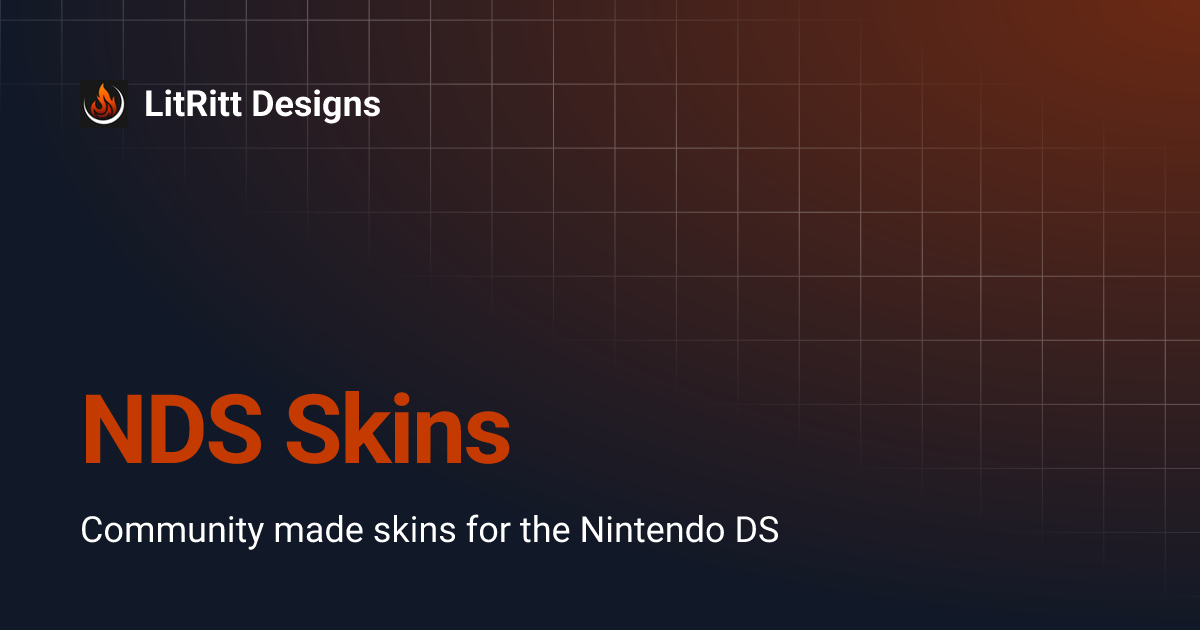 NDS Skins | LitRitt Designs